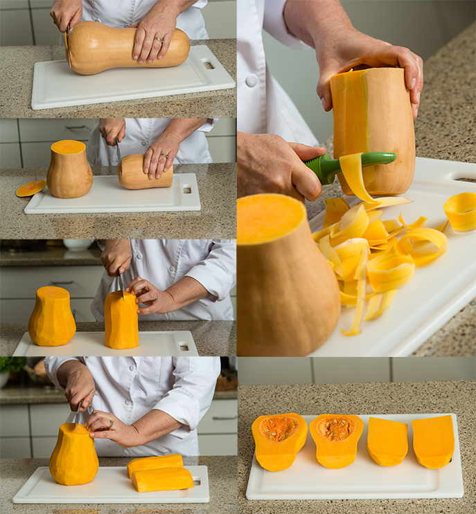 How to Cut and Prepare Butternut Squash