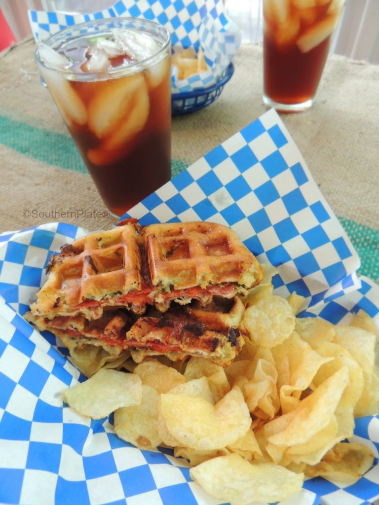 Center Stage: Waffle Panini with Southern Plate