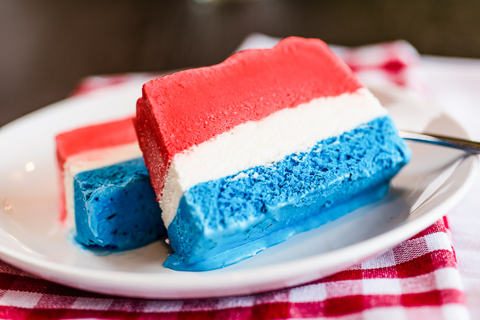 Patriotic Neapolitan Ice Cream