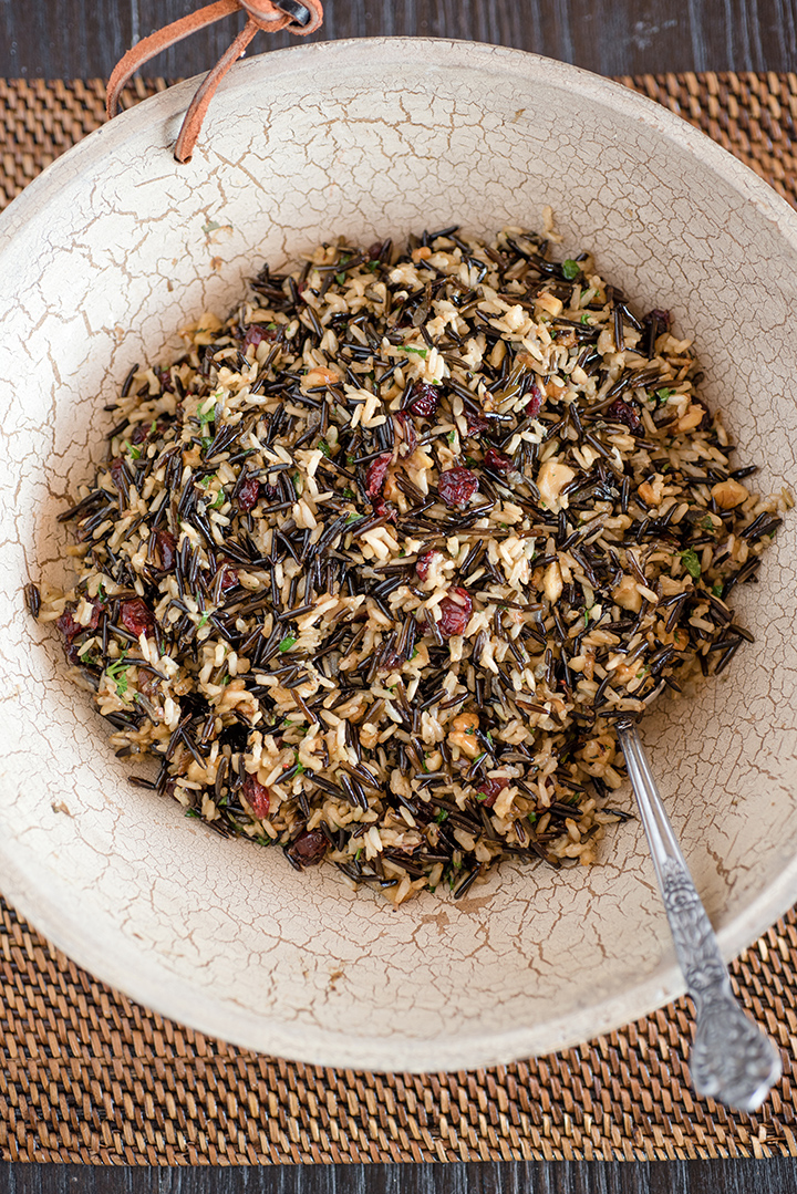 Thanksgiving Side Dish: Cranberry Herb Wild Rice Pilaf