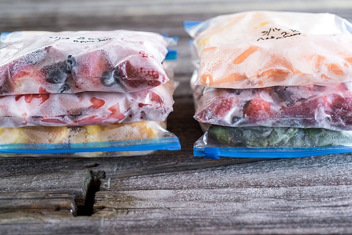 Smoothie Freezer Packs