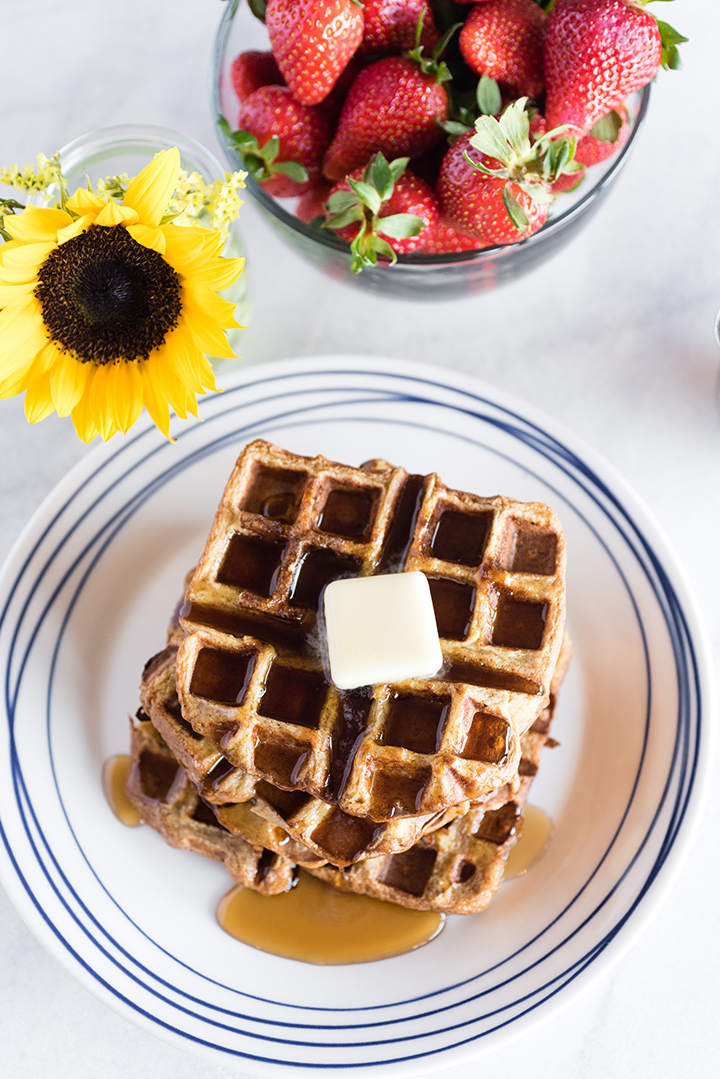 The Best of Both Worlds: French Toast Waffles