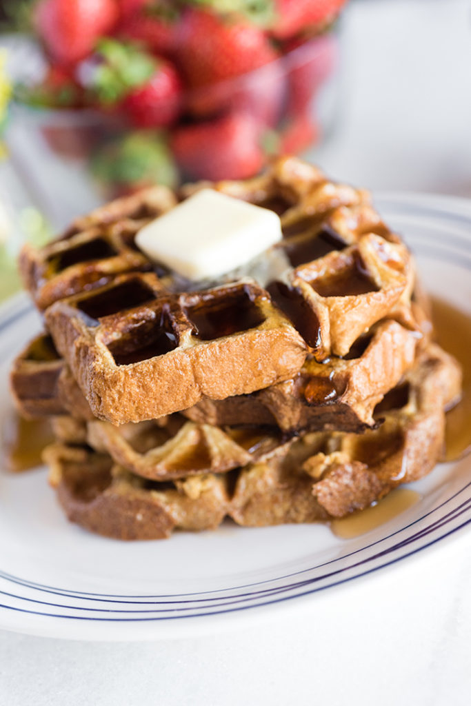 The Best of Both Worlds: French Toast Waffles