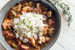 Slow Cooker Cajun Gumbo