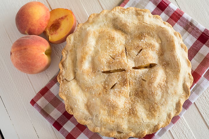 Classic Peach Pie
