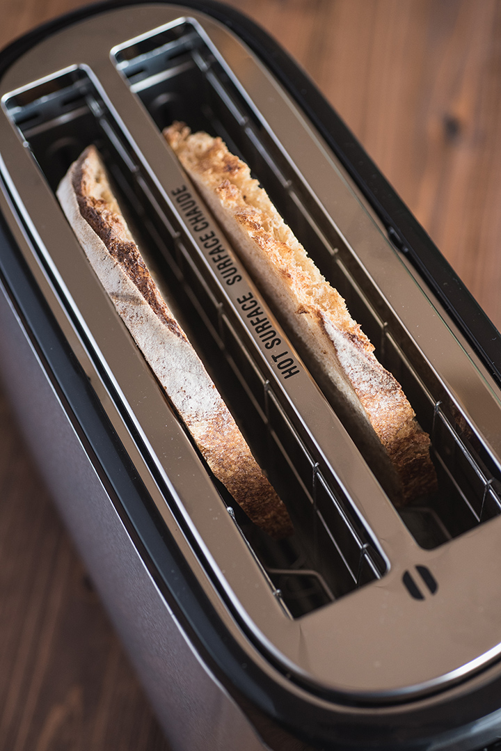 Peach & Ricotta Toast