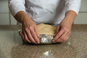How to protect a pie crust from burning