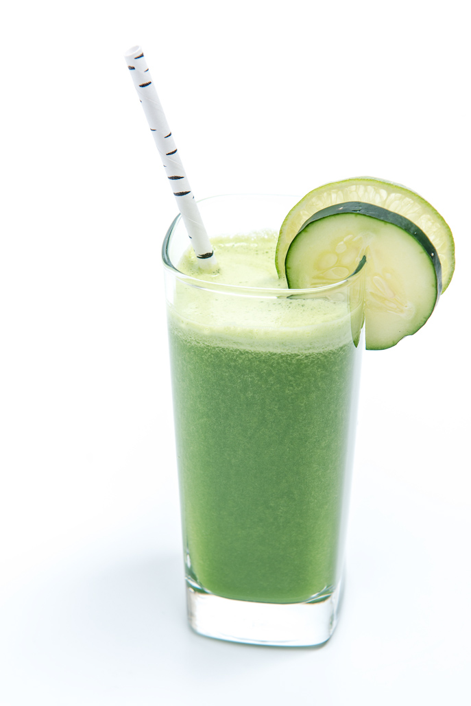 Kale, Cucumber and Cilantro Green Juice