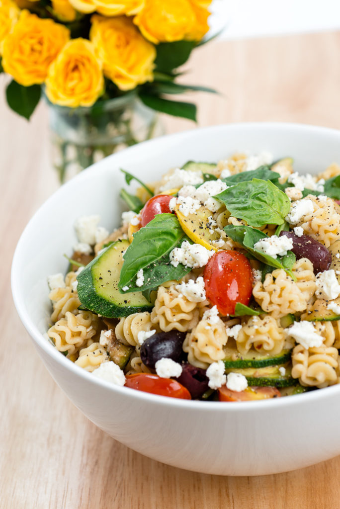 Spicy Summer Vegetable Pasta