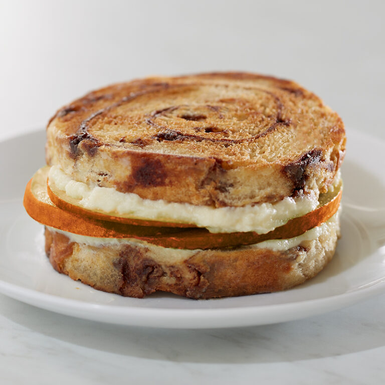 Make an apple pie dessert sandwich with a Breakfast Sandwich Maker ...